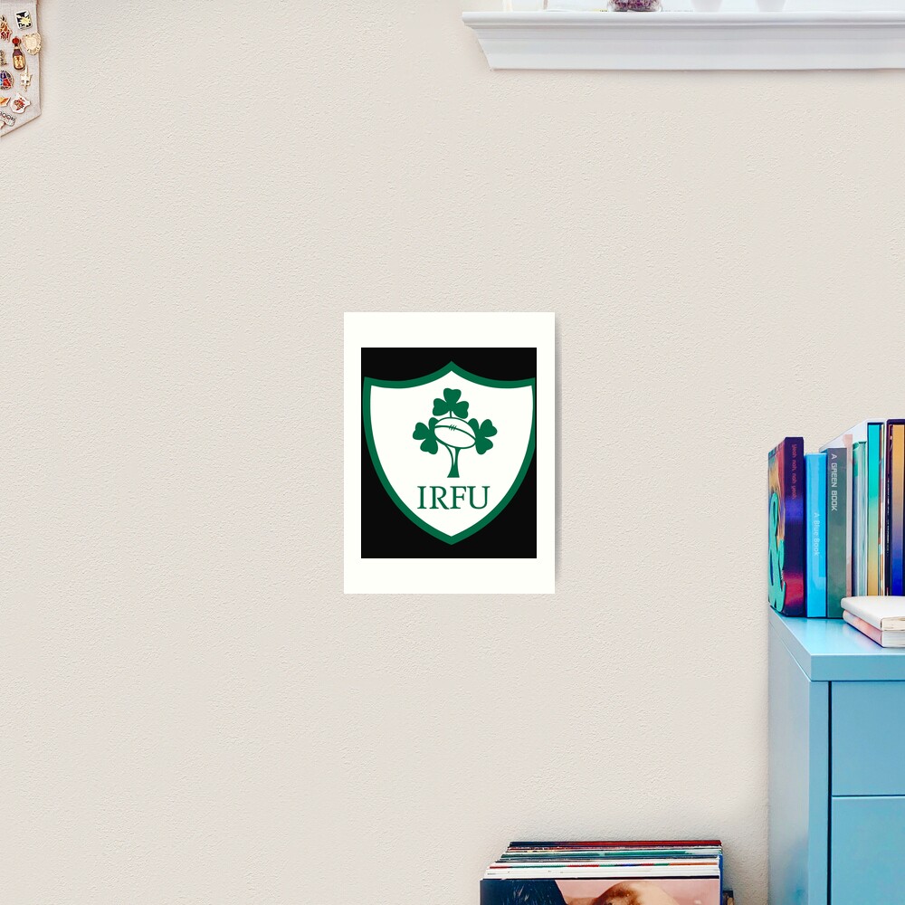 "IRELAND IRFU-RUGBY -BADGES " Poster for Sale by BMSDistribu0201 ...