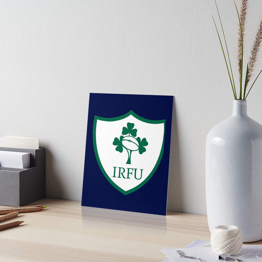 "IRELAND IRFU-RUGBY -BADGES " Poster for Sale by BMSDistribu0201 ...