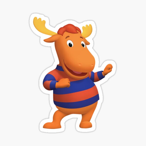 "tyrone backyardigans" Sticker for Sale by bubbieguhm | Redbubble