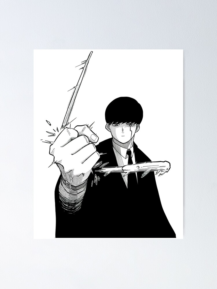 "Mashle " Poster for Sale by ASamArt | Redbubble