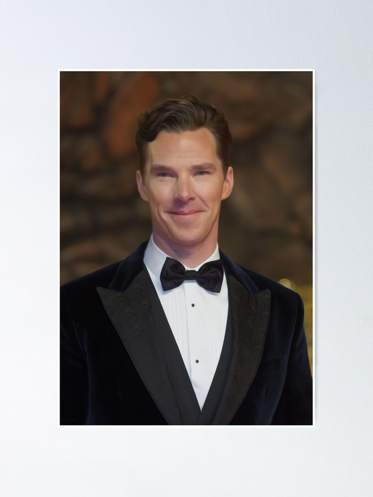 "Benedict Cumberbatch - Oil Paint Art" Poster by Powerofwordss | Redbubble