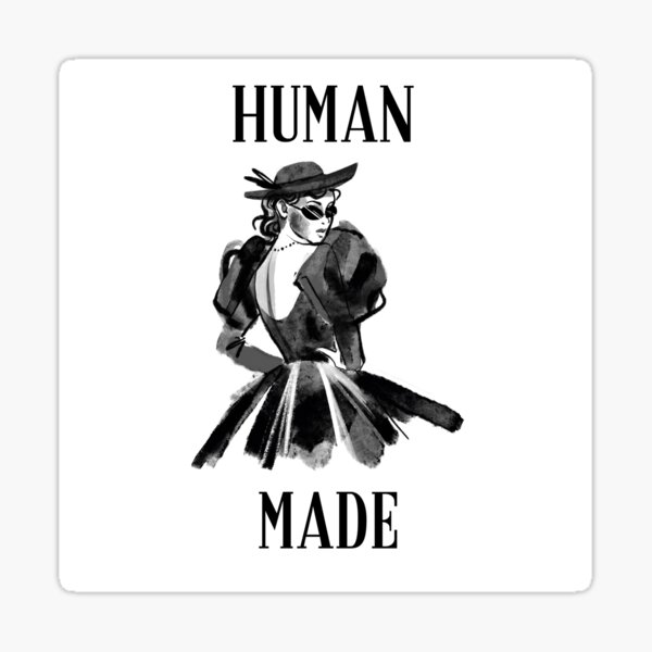 "Human Made Art Design" Sticker for Sale by Ghanshyam03 | Redbubble