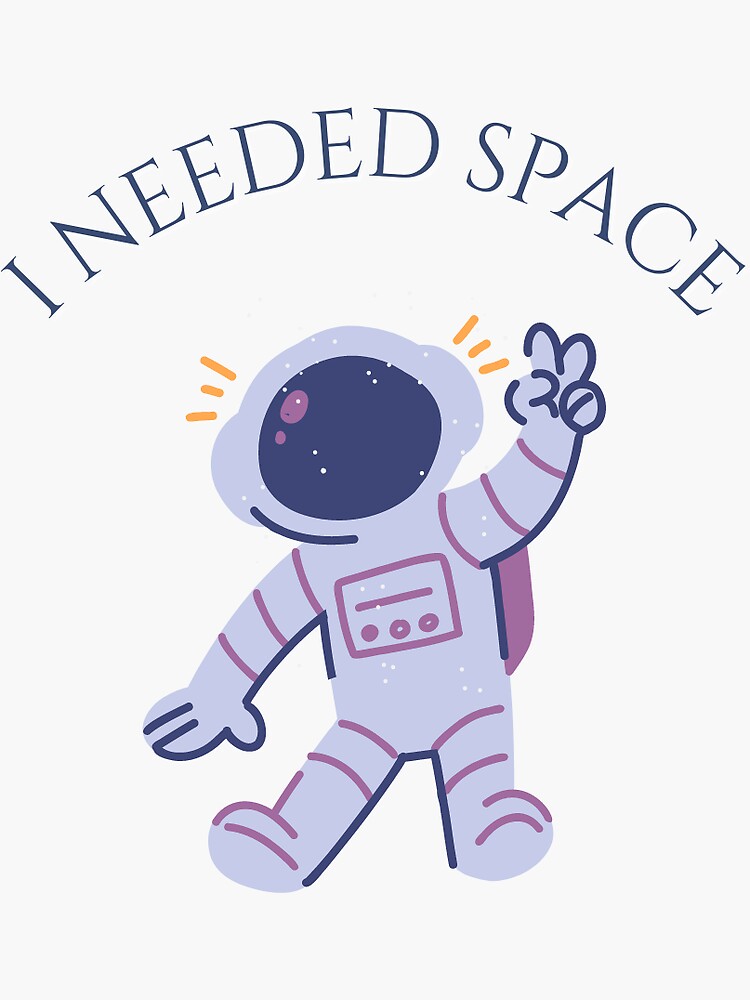 "Space Traveler: Bold and Unique Astronaut Design | Cool" Sticker for ...