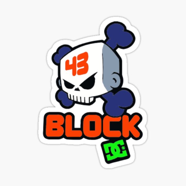 "KENBLOCK 43" Sticker for Sale by krimow35 | Redbubble