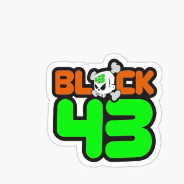 "KENBLOCK 43" Sticker for Sale by krimow35 | Redbubble