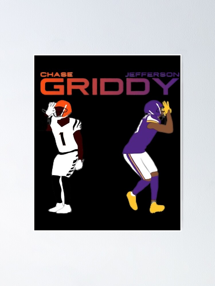 "The Griddy Duo " Poster for Sale by SportsArtP | Redbubble