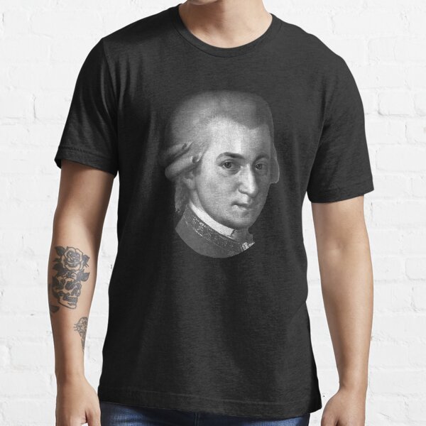 "The genius Wolfgang Amadeus Mozart" T-shirt for Sale by Thornepalmer ...