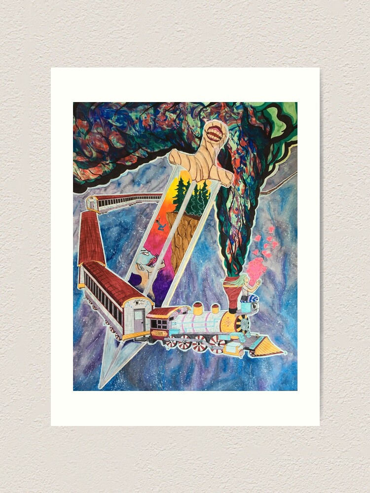 "In Weakness And In Strength Mixed Media Fantasy Art " Art Print for ...