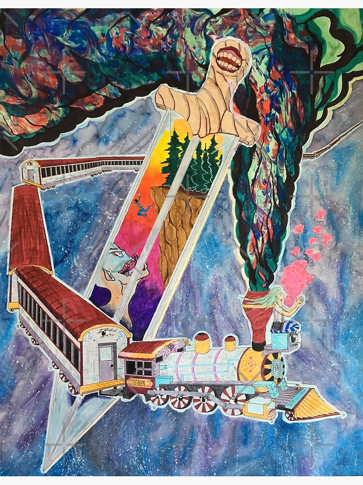 "In Weakness And In Strength Mixed Media Fantasy Art " Art Print for ...