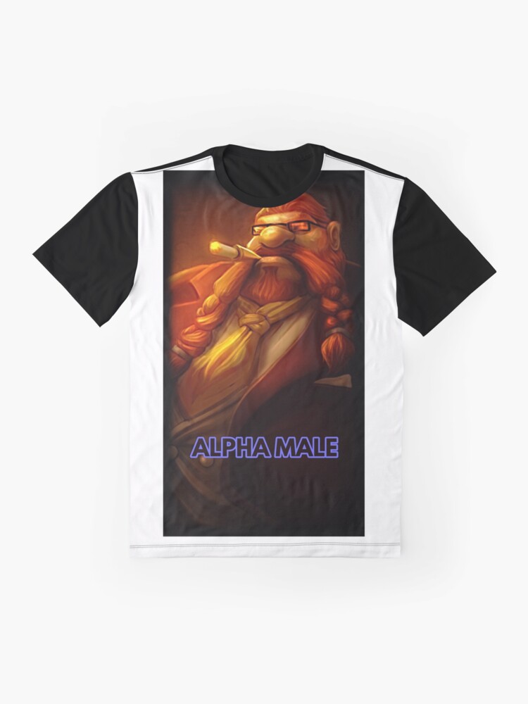 "Gragas Alpha Male" Graphic T-Shirt for Sale by LeagueMarket | Redbubble
