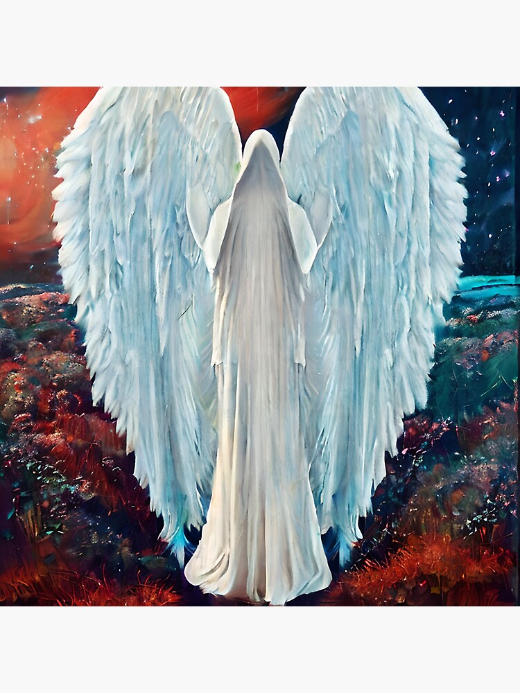 "Angel without face" Sticker for Sale by bogfl | Redbubble