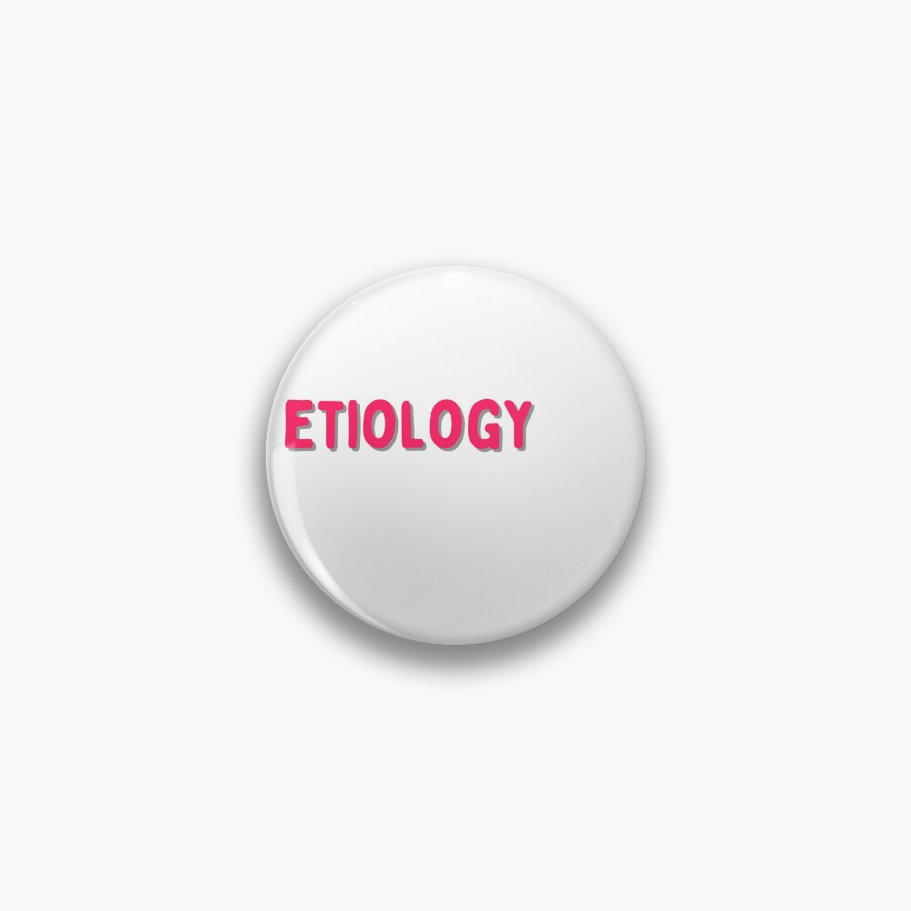 "etiology (Pink)" Sticker for Sale by sociallyawkw | Redbubble