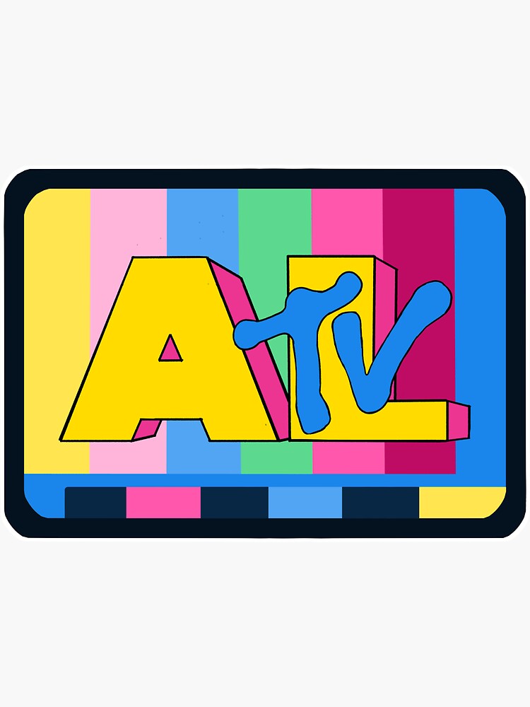 "AL TV" Sticker for Sale by FroggyInk | Redbubble