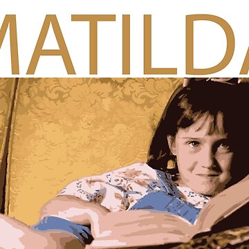 "Matilda " Sticker for Sale by martianart | Redbubble