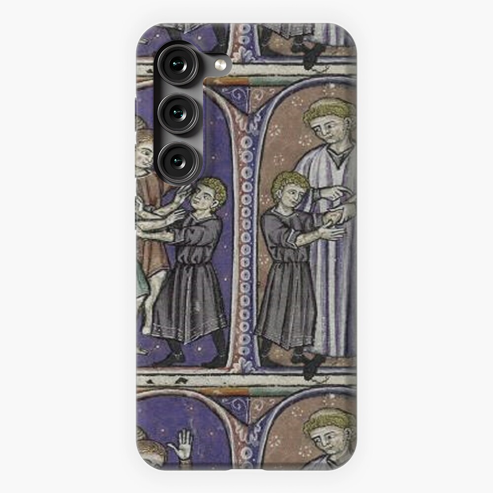 "Medieval book illumination Baldwin the 4th" Sticker by MDMDO | Redbubble