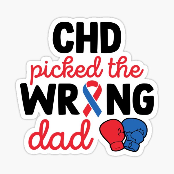 Pegatina «Cotizaciones inspiradoras de CHD | CHD escogió al papá ...