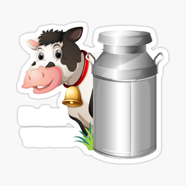 "Dairy Cow" Sticker for Sale by DairyYeah | Redbubble