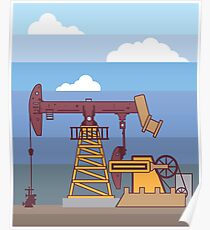 Oil Rig Posters | Redbubble