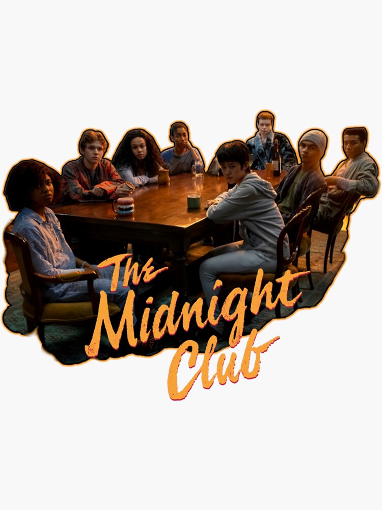 "The Midnight Club " Sticker for Sale by litixn12 | Redbubble