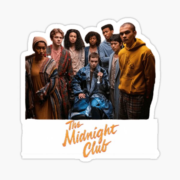 "The Midnight Club " Sticker for Sale by litixn12 | Redbubble