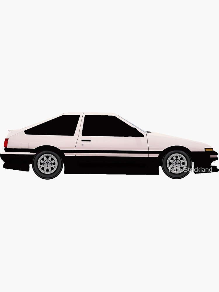 "Ae86" Sticker by FarOutPhoto | Redbubble