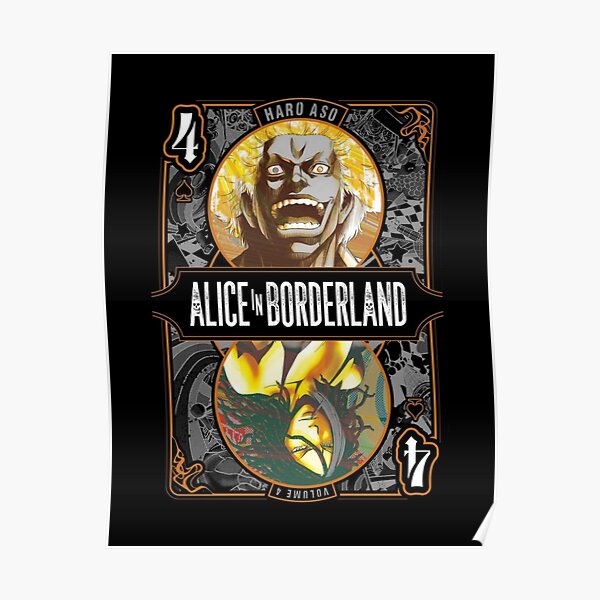 Alice In Borderland Poster For Sale By Cryptoniaz Redbubble