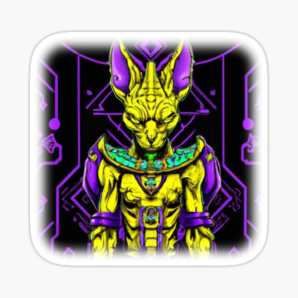 "lord beerus" Sticker for Sale by Perryfranken | Redbubble