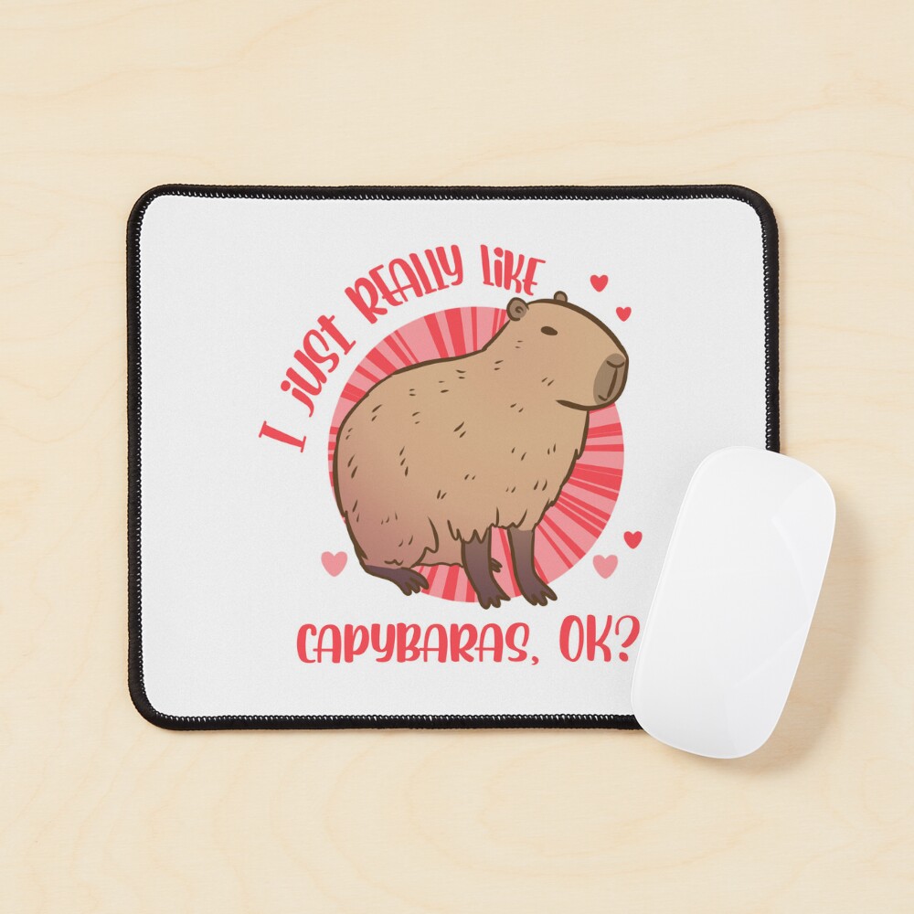 "I just really like capybaras OK? - cute capybara design for capybara ...