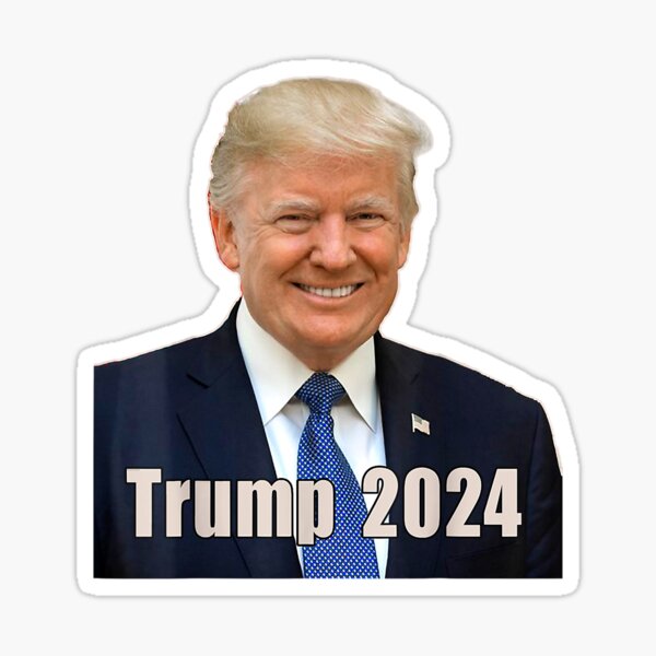 "Sarcastic, Vote Donald Trump 2024 Only if Biden Wins " Sticker for ...