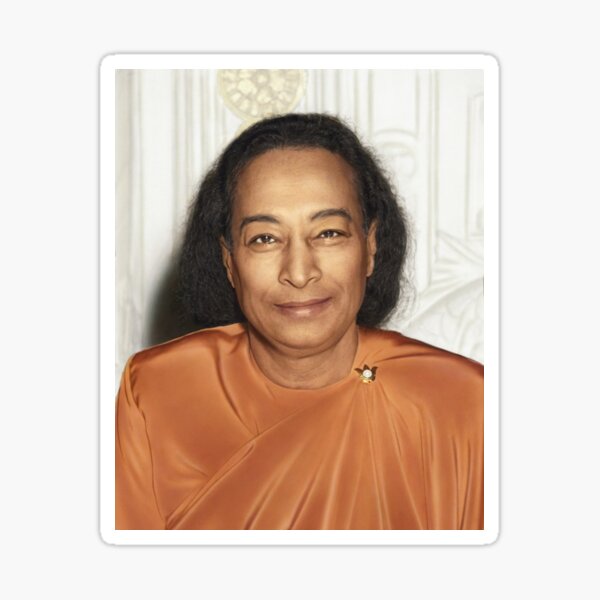 "Paramahansa Yogananda" Sticker for Sale by carzzyyy | Redbubble