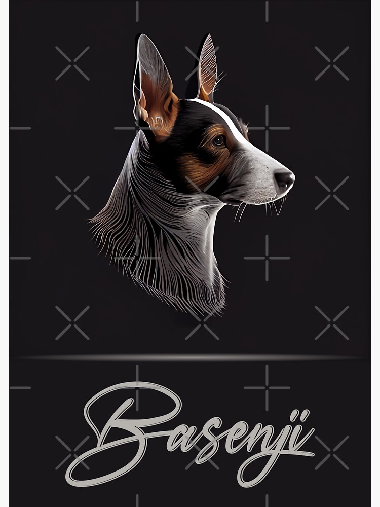 "Basenji" Sticker for Sale by Best-Breeds | Redbubble