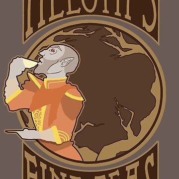 "Neloth's Fine Teas" Sticker for Sale by Cordyception | Redbubble