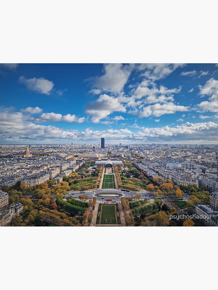 "Paris city view" Sticker for Sale by psychoshadow | Redbubble