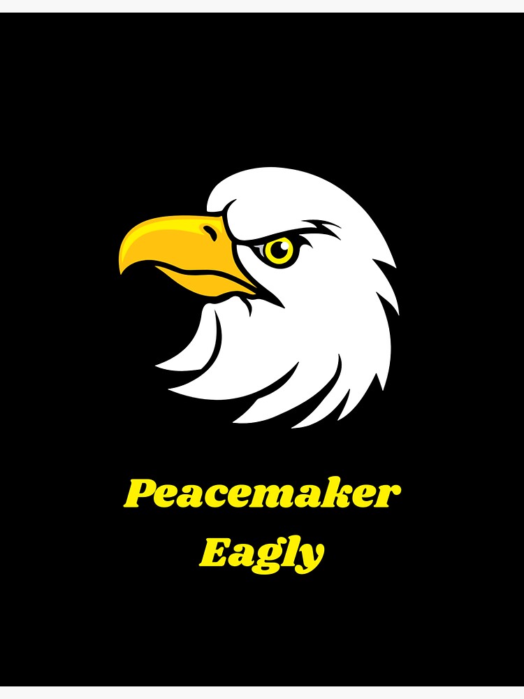 "PEACEMAKER EAGLY" Sticker for Sale by chak87 | Redbubble