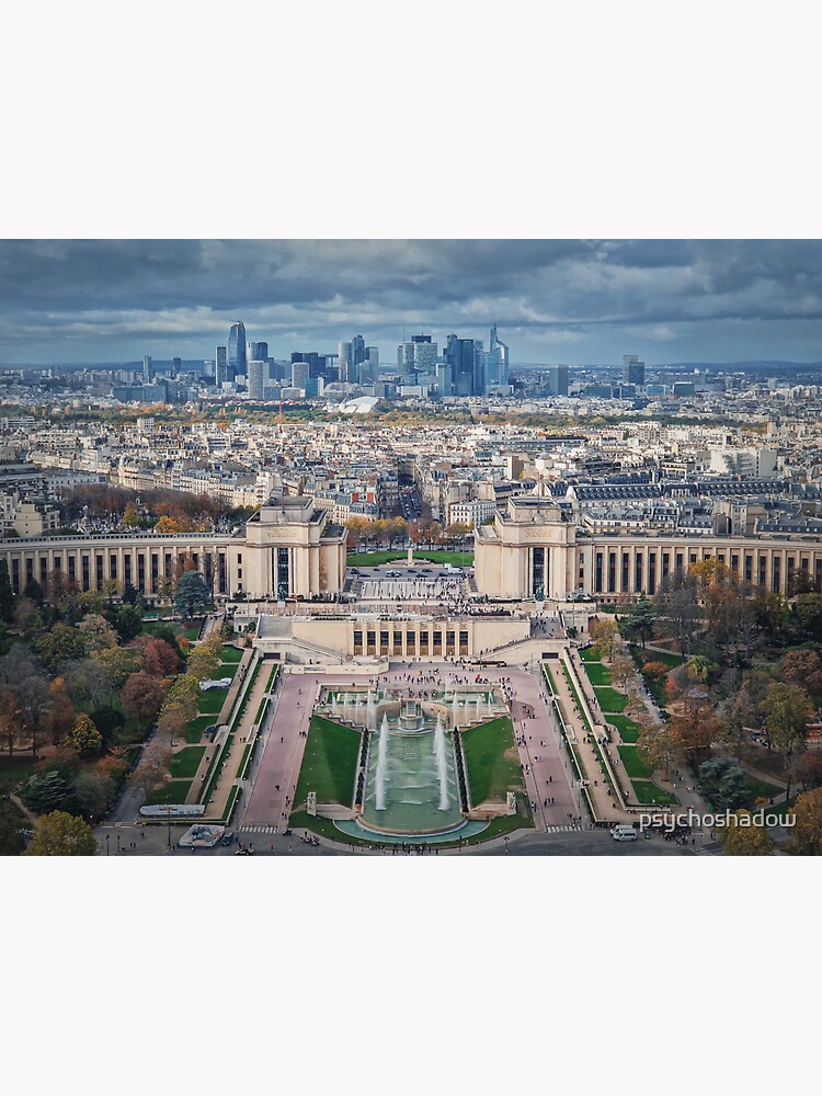 "Trocadero area and La Defense metropolitan" Sticker for Sale by ...