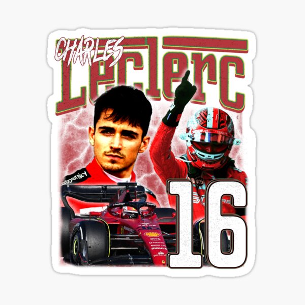 "Charles Leclerc Vintage Style" Sticker for Sale by vgpro | Redbubble