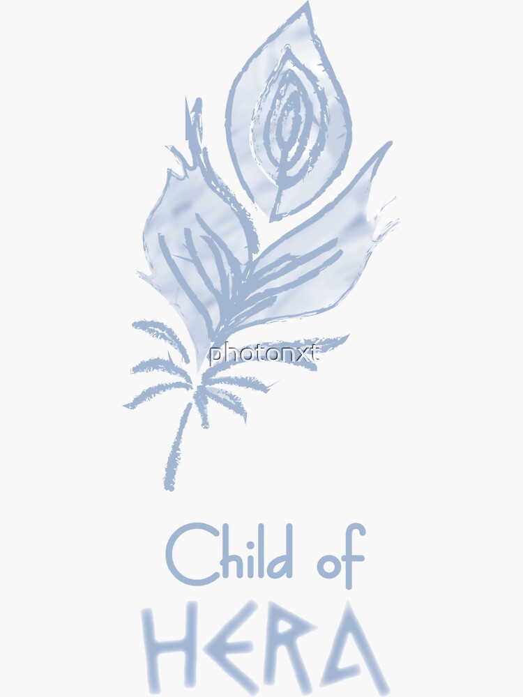 " Child of Hera – Percy Jackson inspired design " Sticker for Sale by ...