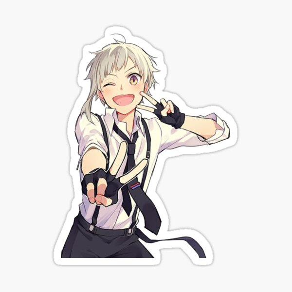 "Bungou Stray Dogs - Nakajima Atsushi" Sticker for Sale by greenpeace ...