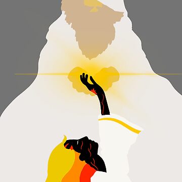 "Burnice and Sky Daddy Poster" Sticker for Sale by DjinnAndTonics ...