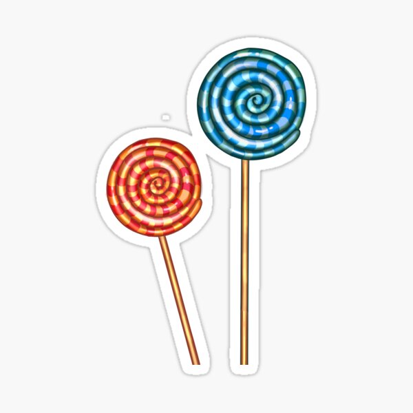 "Lollipops" Sticker for Sale by ReinaMer | Redbubble