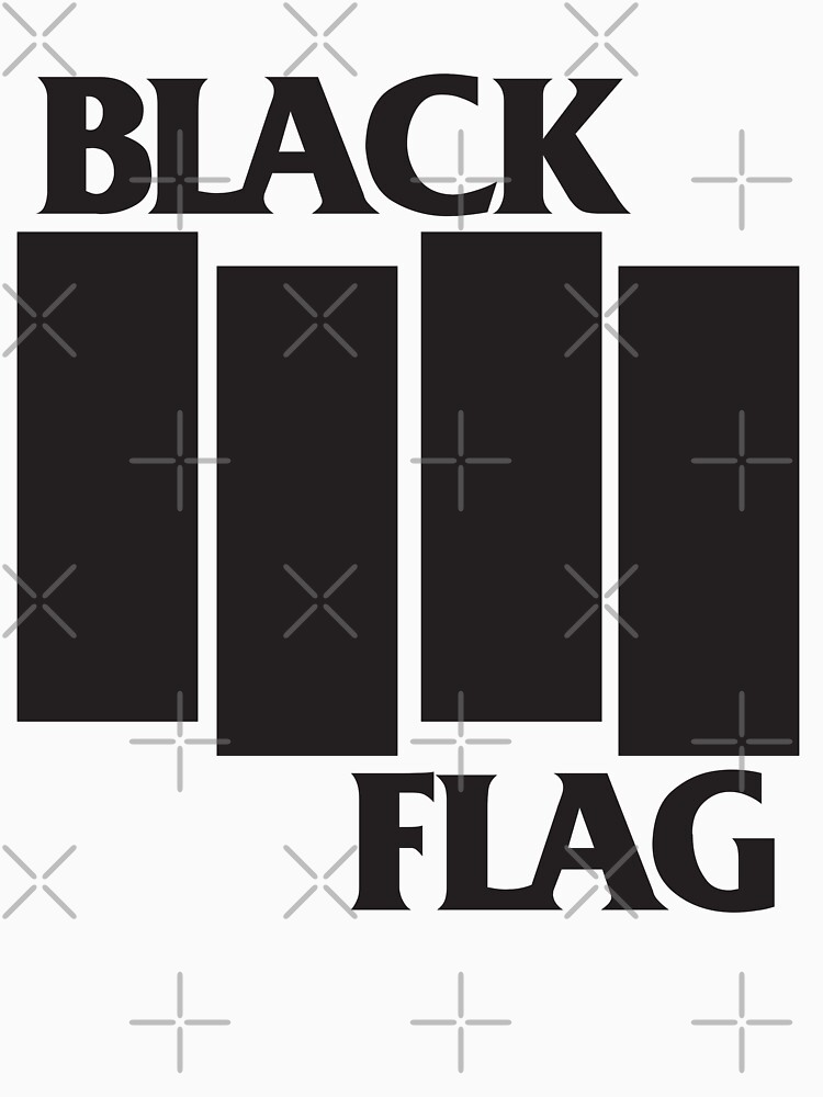 T-shirt « Black Flag Logo Band Music Punk Hardcore 80s », par visual ...
