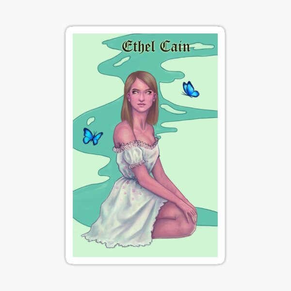 " Ethel Cain" Sticker for Sale by Escanor23 | Redbubble