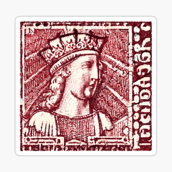 "Medieval Postage Stamp" Sticker for Sale by Geick | Redbubble