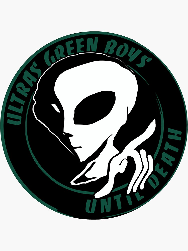 "Ultras Green Boys Raja Casablanca RCA Curva Sud " Sticker for Sale by ...