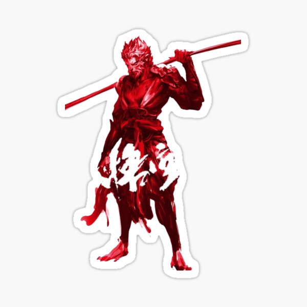 "Black Myth Wukong - Monkey King" Sticker for Sale by AmmiFantasy ...