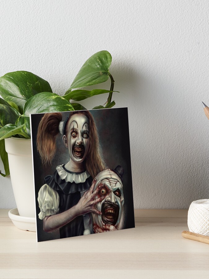 "Terrifier 2- The Little Pale Girl" Art Board Print for Sale by Brush ...
