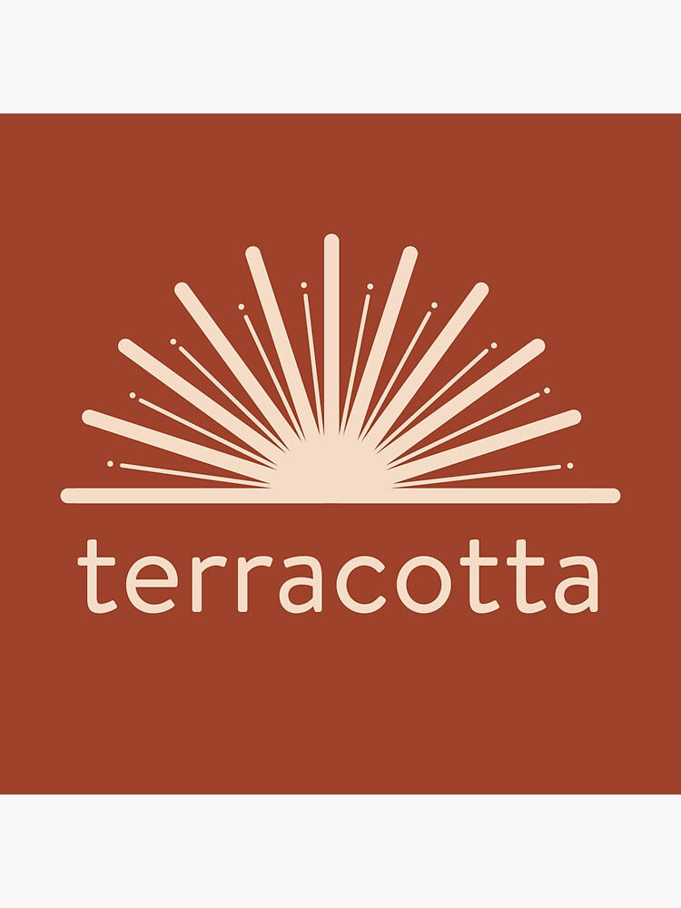 "Terracotta Logo" Sticker for Sale by TerracottaP | Redbubble