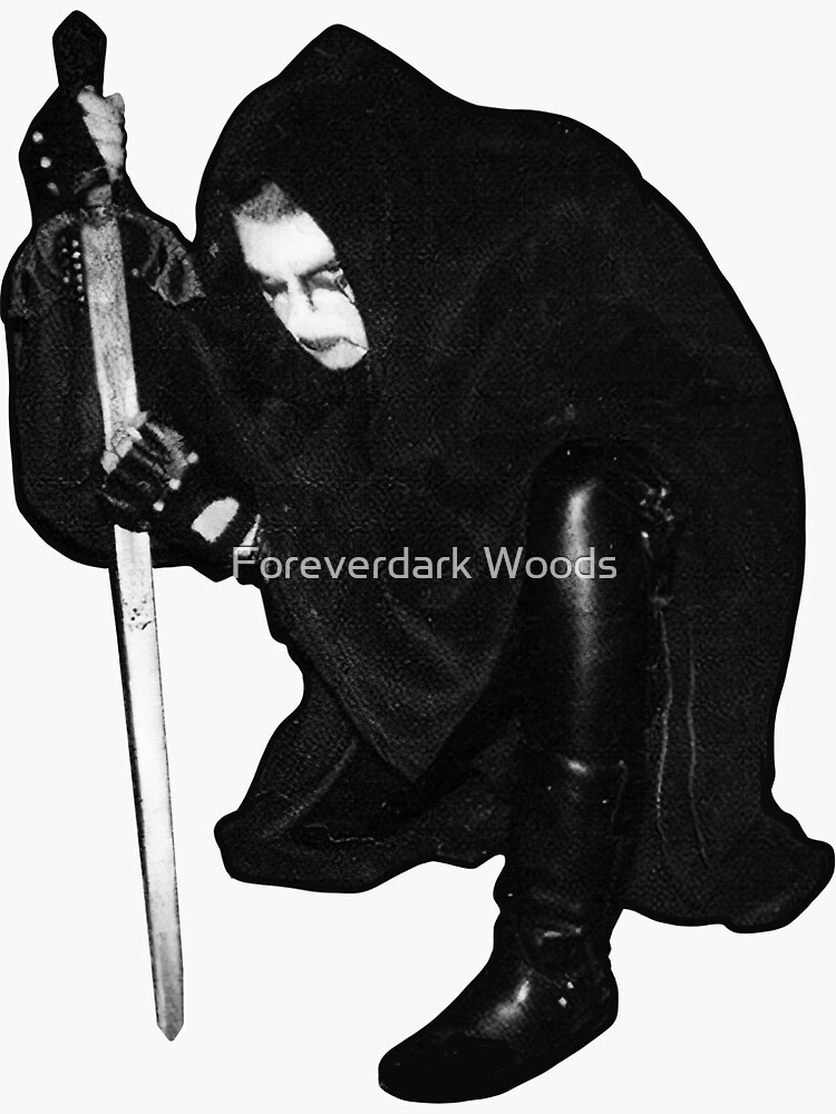 "Sticker with old pic of Ihsahn from Emperor - True Norwegian Black ...