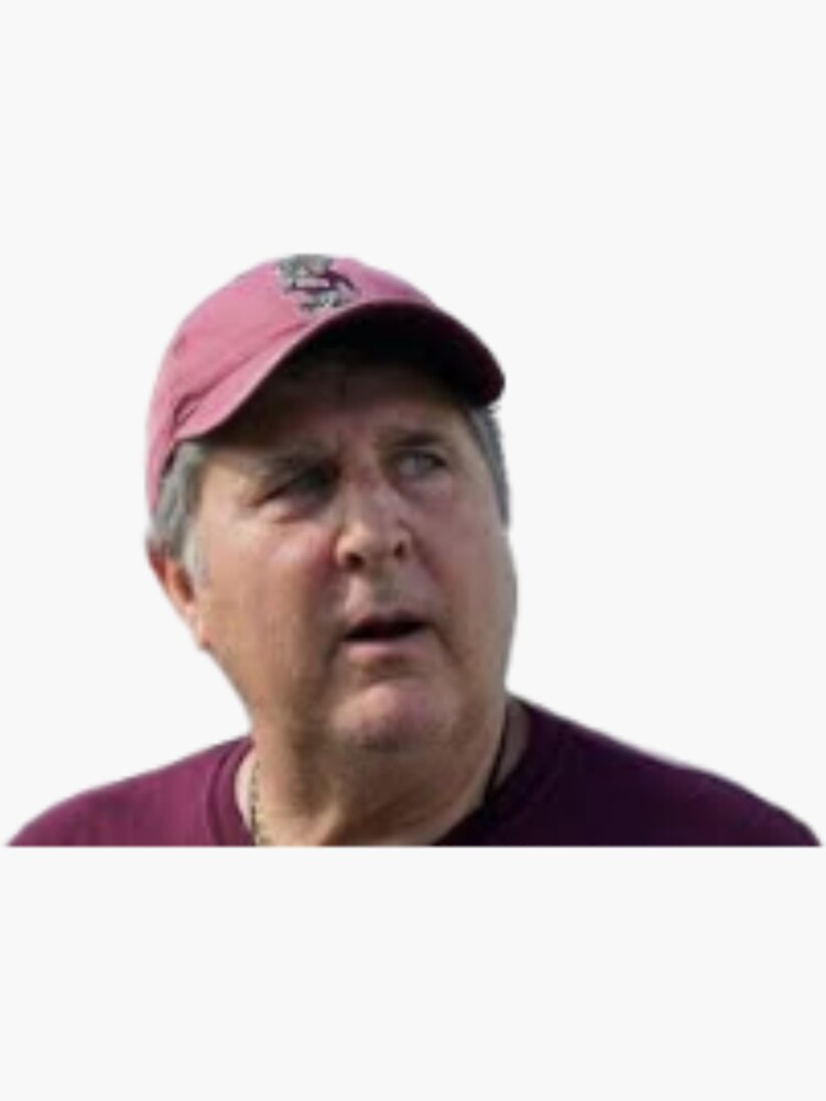 "Mike leach " Sticker for Sale by Shivshambhuu | Redbubble