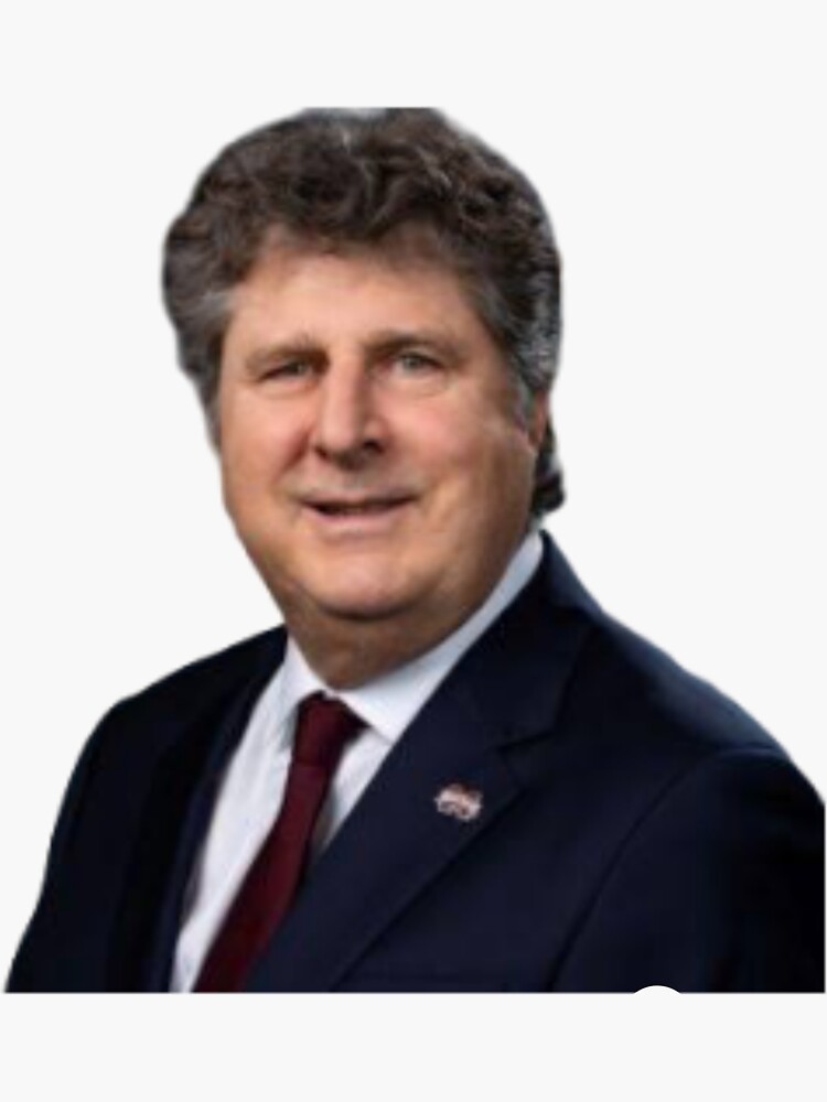 "Mike leach " Sticker for Sale by Shivshambhuu | Redbubble